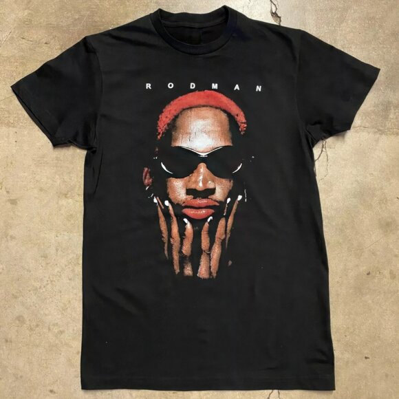 Tops | Vintage Graphic Dennis Rodman Tshirt Dennis Rodman Short Sleeve ...